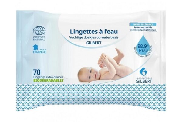 Lingettes à l’eau X70 – Gilbert - Babylab